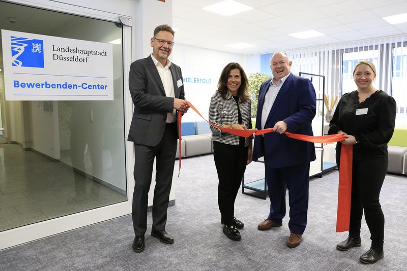 Die Landeshauptstadt Düsseldorf eröffnet modernes Bewerbenden-Center ...