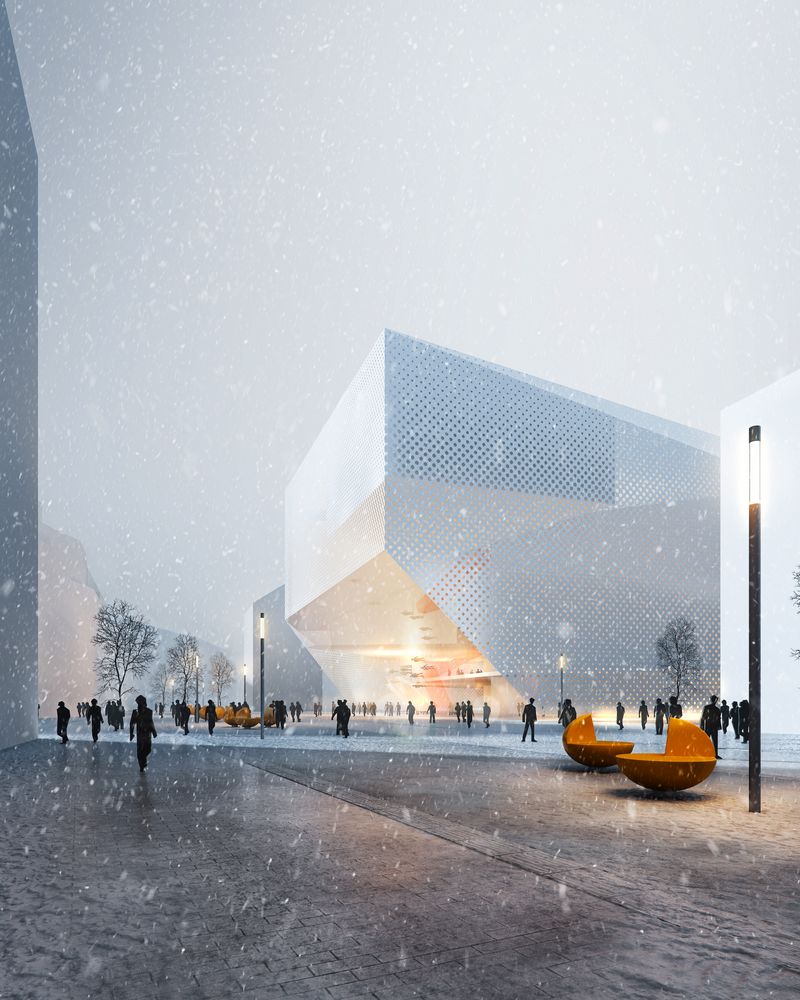 Ideenwettbewerb zum Opernhaus der Zukunft - sieben Arbeiten ...